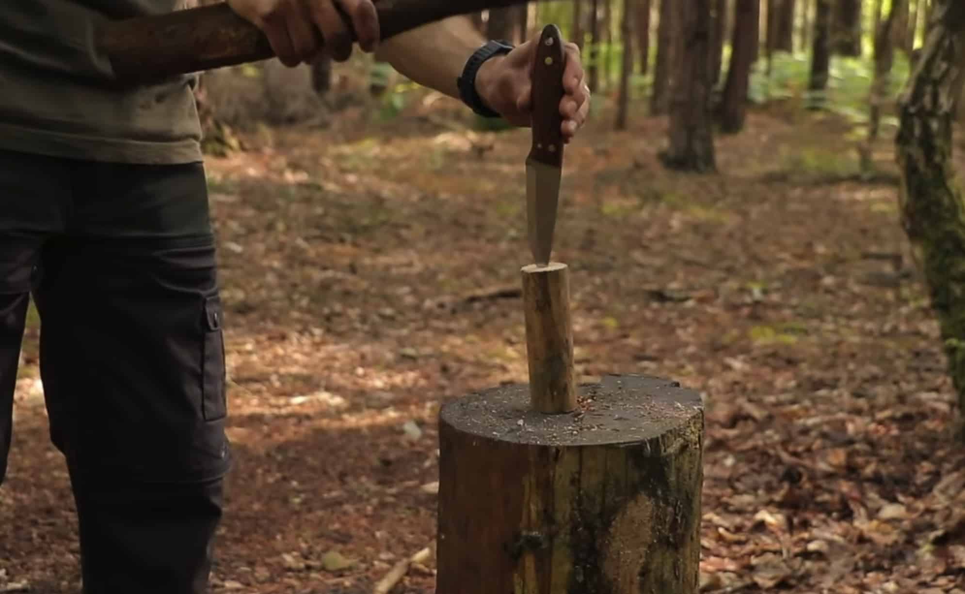 Bushcraft folding knife - Bugout Bill